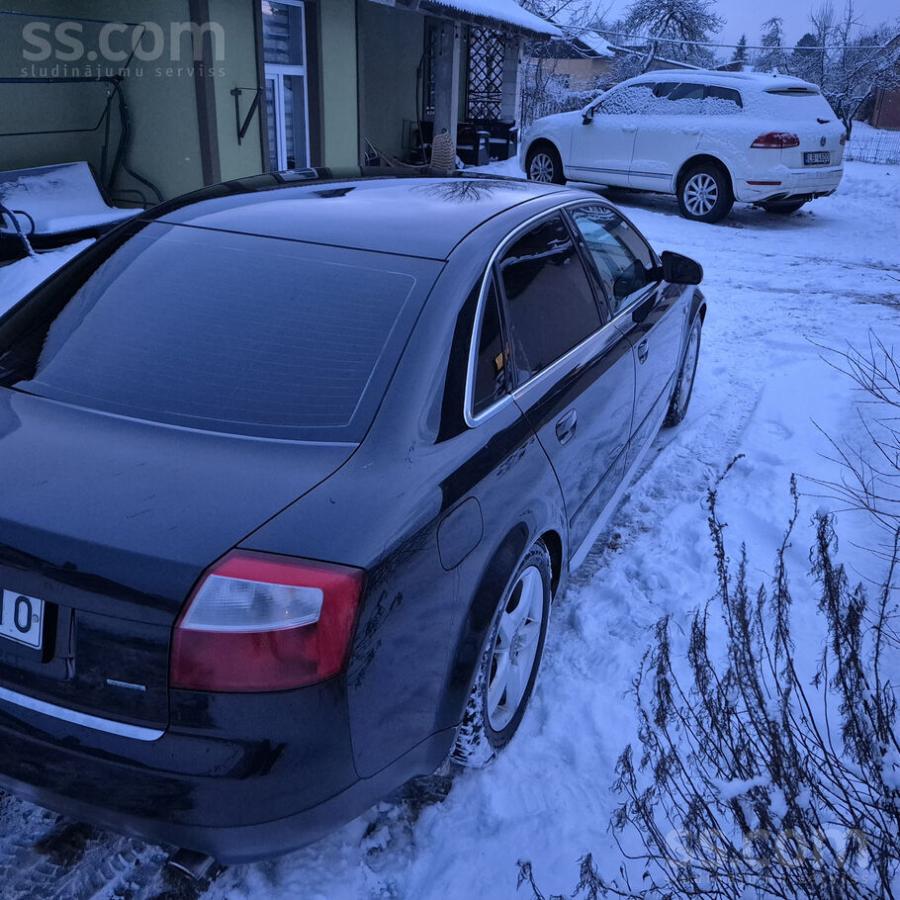 Black Audi A4 2001 in Riga, with an engine capacity of 1.80 L and mileage of 0 thousand km for 2550 €, photo 4 on AUTOMOTO.COM.LV