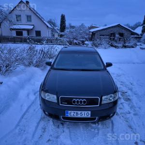 Black Audi A4 2001 in Riga, with an engine capacity of 1.80 L and mileage of 0 thousand km for 2550 €, photo 6 on AUTOMOTO.COM.LV
