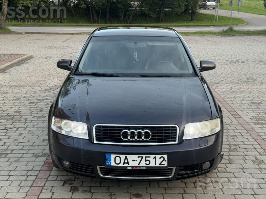 Черный Ауди А4 2001 в Тукумс, объемом двигателя 1.90 л и пробегом 451 тыс. км за 1150 €, фото 1 на AUTOMOTO.COM.LV