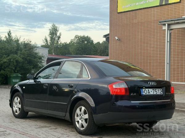Black Audi A4 2001 in Tukums, with an engine capacity of 1.90 L and mileage of 451 thousand km for 1150 €, photo 6 on AUTOMOTO.COM.LV