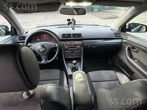 Black Audi A4 2001 in Tukums, with an engine capacity of 1.90 L and mileage of 451 thousand km for 1150 €, photo 7 on AUTOMOTO.COM.LV
