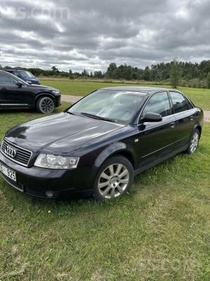 Melns Audi A4 2001 Liepāja, ar dzinēja tilpumu 1.90 L un nobraukumu 407 tūkst. km par 800 €, foto  vietnē AUTOMOTO.COM.LV