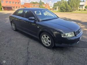 Black Audi A4 2001 in Jurbarkas, with an engine capacity of 2.50 L and mileage of 260 thousand km for 1450 €, photo  on AUTOMOTO.COM.LV