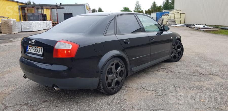 Melns Audi A4 2002 Talsi, ar dzinēja tilpumu 3.00 L un nobraukumu 443 tūkst. km par 2550 €, foto 6 vietnē AUTOMOTO.COM.LV