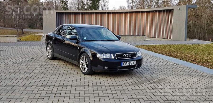 Melns Audi A4 2002 Talsi, ar dzinēja tilpumu 3.00 L un nobraukumu 443 tūkst. km par 2550 €, foto 13 vietnē AUTOMOTO.COM.LV