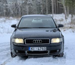 Melns Audi A4 2002 Kuldīga, ar dzinēja tilpumu 2.00 L un nobraukumu 303 tūkst. km par 1359 €, foto 2 vietnē AUTOMOTO.COM.LV