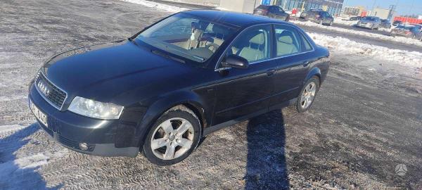 Black Audi A4 2002 in Vilnius, with an engine capacity of 1.98 L and mileage of 300 thousand km for 1200 €, photo 1 on AUTOMOTO.COM.LV