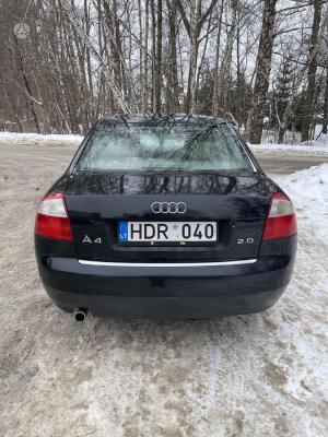 Melns Audi A4 2002 Alīta, ar dzinēja tilpumu 1.98 L un nobraukumu 290 tūkst. km par 1300 €, foto 6 vietnē AUTOMOTO.COM.LV