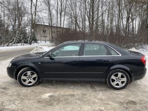 Melns Audi A4 2002 Alīta, ar dzinēja tilpumu 2.00 L un nobraukumu 290 tūkst. km par 1300 €, foto 4 vietnē AUTOMOTO.COM.LV