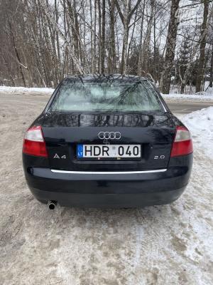 Melns Audi A4 2002 Alīta, ar dzinēja tilpumu 2.00 L un nobraukumu 290 tūkst. km par 1300 €, foto 6 vietnē AUTOMOTO.COM.LV