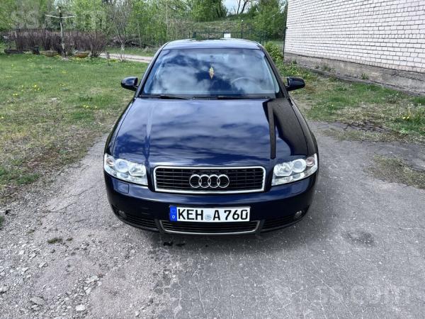 Black Audi A4 2002 in Daugavpils, with an engine capacity of 1.90 L and mileage of 279 thousand km for 1999 €, photo 5 on AUTOMOTO.COM.LV