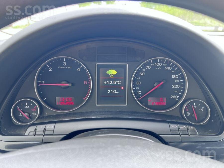 Melns Audi A4 2002 Daugavpils, ar dzinēja tilpumu 1.90 L un nobraukumu 279 tūkst. km par 1999 €, foto 25 vietnē AUTOMOTO.COM.LV