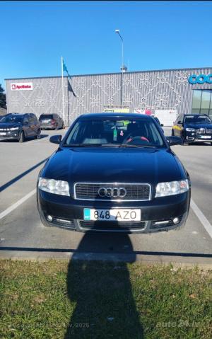 Black Audi A4 2002 in Tallinn, with an engine capacity of 1.90 L and mileage of 0 thousand km for 900 €, photo  on AUTOMOTO.COM.LV
