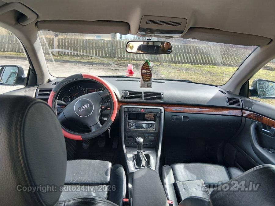 Black Audi A4 2002 in Tallinn, with an engine capacity of 1.90 L and mileage of 0 thousand km for 900 €, photo 3 on AUTOMOTO.COM.LV