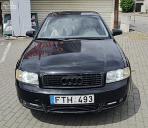 Melns Audi A4 2002 Panevēža, ar dzinēja tilpumu 1.80 L un nobraukumu 222 tūkst. km par 800 €, foto 13 vietnē AUTOMOTO.COM.LV