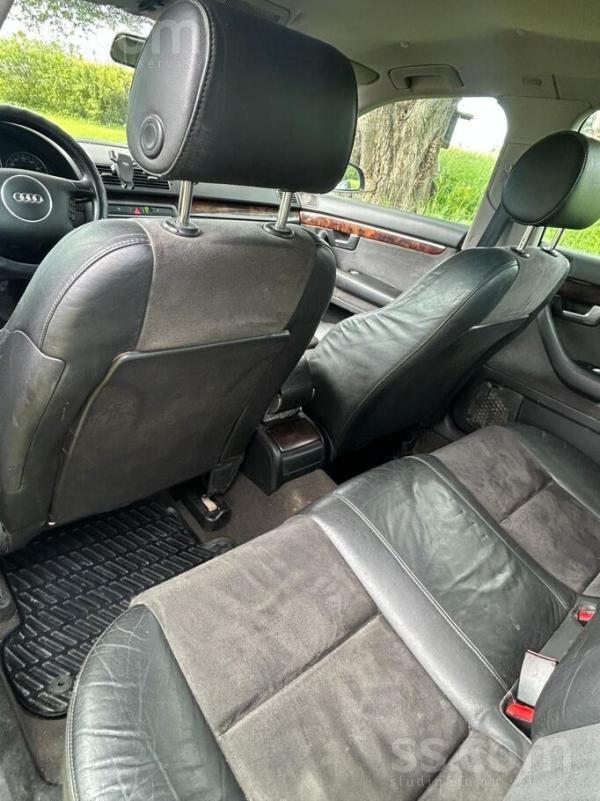 Melns Audi A4 2002 Valmiera, ar dzinēja tilpumu 1.90 L un nobraukumu 400 tūkst. km par 2050 €, foto 5 vietnē AUTOMOTO.COM.LV