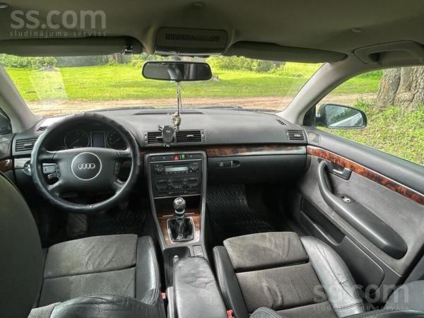 Melns Audi A4 2002 Valmiera, ar dzinēja tilpumu 1.90 L un nobraukumu 400 tūkst. km par 2050 €, foto 8 vietnē AUTOMOTO.COM.LV