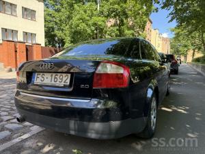 Black Audi A4 2002 in Riga, with an engine capacity of 2.00 L and mileage of 270 thousand km for 1190 €, photo 5 on AUTOMOTO.COM.LV
