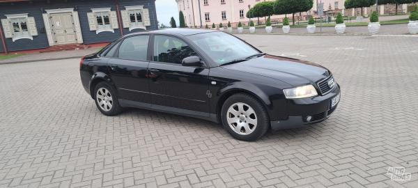 Melns Audi A4 2002 Druskininkai, ar dzinēja tilpumu 1.90 L un nobraukumu 389 tūkst. km par 1300 €, foto 1 vietnē AUTOMOTO.COM.LV