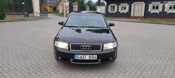 Melns Audi A4 2002 Druskininkai, ar dzinēja tilpumu 1.90 L un nobraukumu 389 tūkst. km par 1300 €, foto 3 vietnē AUTOMOTO.COM.LV