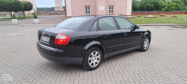 Melns Audi A4 2002 Druskininkai, ar dzinēja tilpumu 1.90 L un nobraukumu 389 tūkst. km par 1300 €, foto 7 vietnē AUTOMOTO.COM.LV