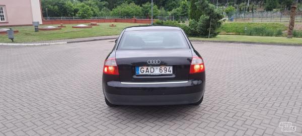 Melns Audi A4 2002 Druskininkai, ar dzinēja tilpumu 1.90 L un nobraukumu 389 tūkst. km par 1300 €, foto 8 vietnē AUTOMOTO.COM.LV