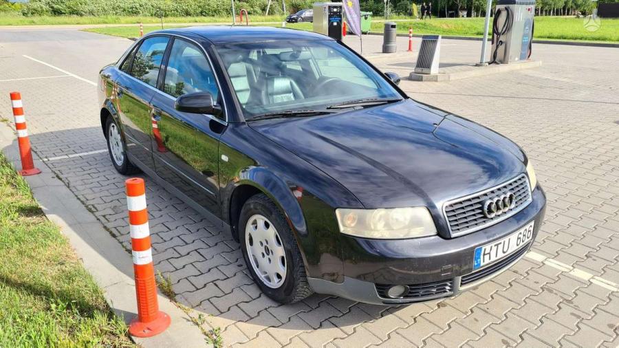 Melns Audi A4 2002 Palanga, ar dzinēja tilpumu 1.90 L un nobraukumu 340 tūkst. km par 1800 €, foto 4 vietnē AUTOMOTO.COM.LV