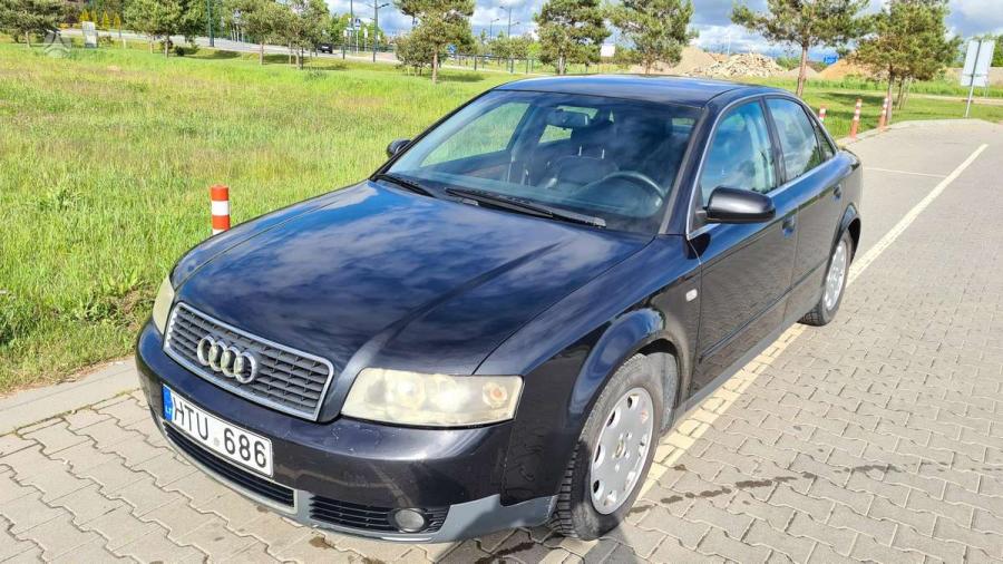 Melns Audi A4 2002 Palanga, ar dzinēja tilpumu 1.90 L un nobraukumu 340 tūkst. km par 1800 €, foto 5 vietnē AUTOMOTO.COM.LV