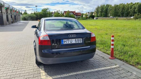 Black Audi A4 2002 in Palanga, with an engine capacity of 1.90 L and mileage of 340 thousand km for 1800 €, photo 7 on AUTOMOTO.COM.LV