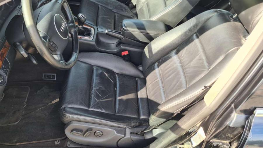 Melns Audi A4 2002 Palanga, ar dzinēja tilpumu 1.90 L un nobraukumu 340 tūkst. km par 1800 €, foto 11 vietnē AUTOMOTO.COM.LV