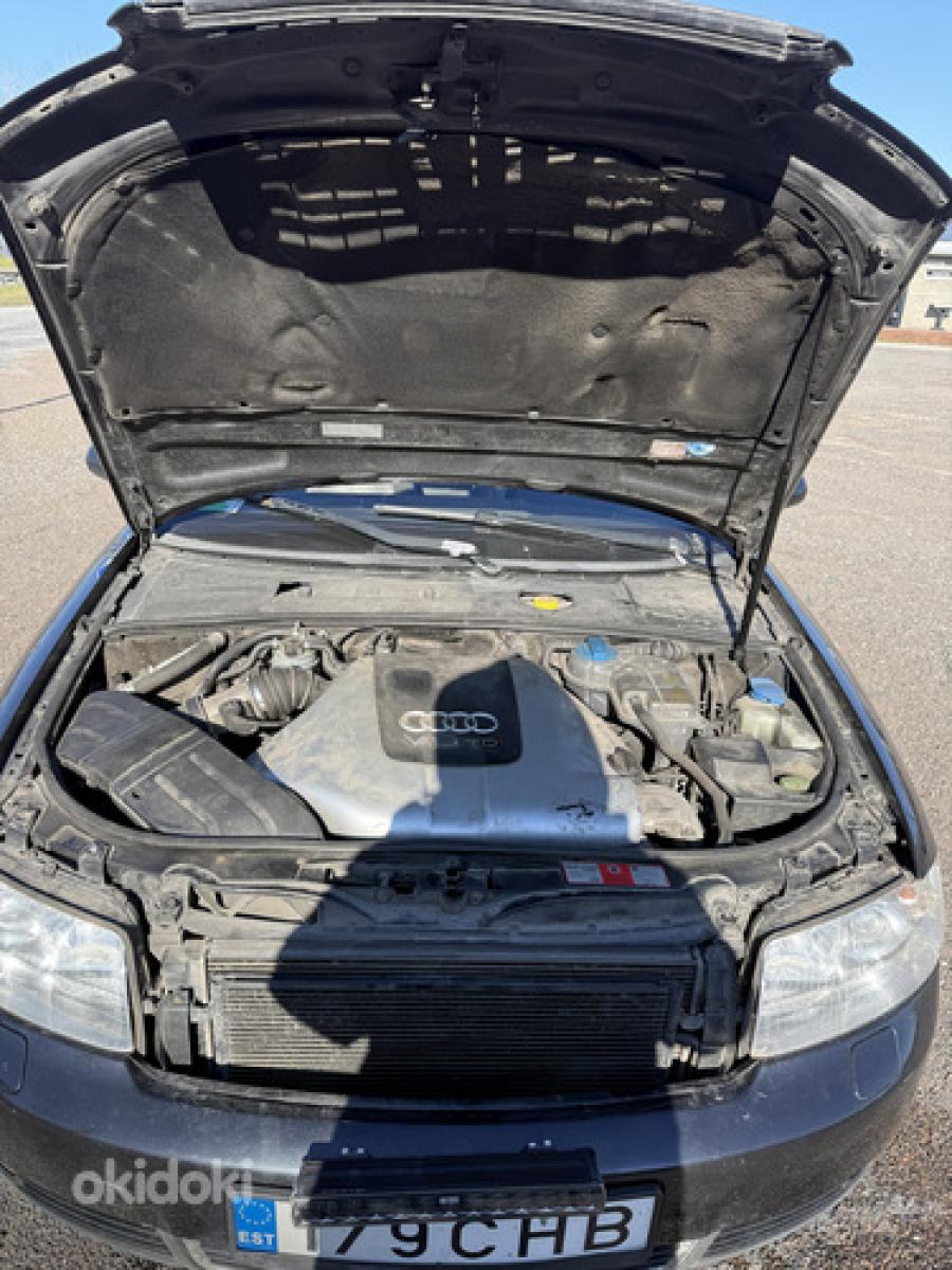 Melns Audi A4 2002 Kohtla-Jerve, ar dzinēja tilpumu 0.00 L un nobraukumu 280 tūkst. km par 2000 €, foto 1 vietnē AUTOMOTO.COM.LV