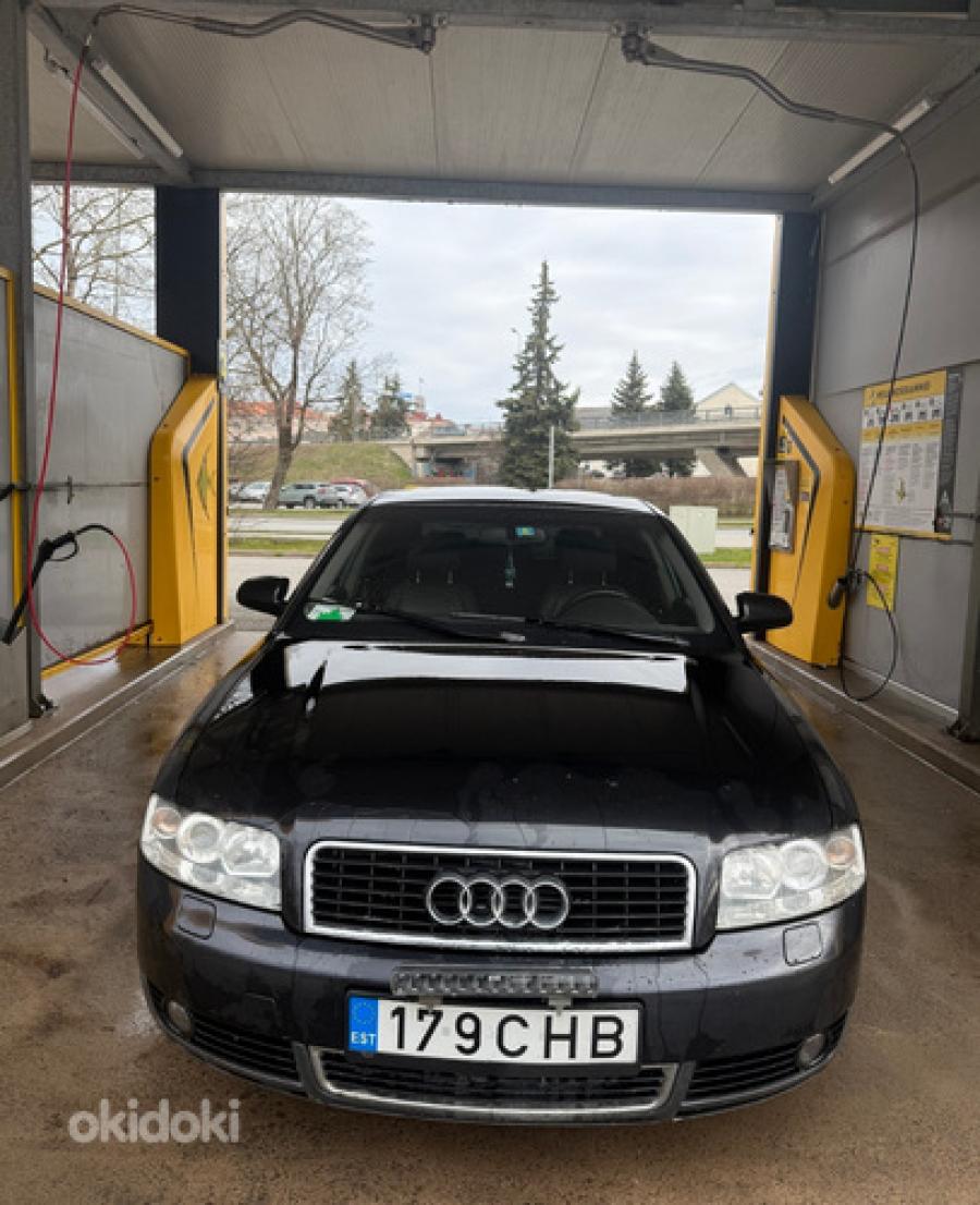 Melns Audi A4 2002 Kohtla-Jerve, ar dzinēja tilpumu 0.00 L un nobraukumu 280 tūkst. km par 2000 €, foto 5 vietnē AUTOMOTO.COM.LV