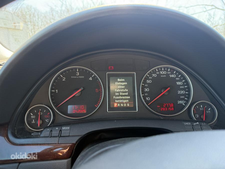 Melns Audi A4 2002 Kohtla-Jerve, ar dzinēja tilpumu 0.00 L un nobraukumu 280 tūkst. km par 2000 €, foto 8 vietnē AUTOMOTO.COM.LV