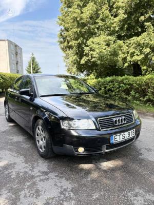 Black Audi A4 2002 in Vilnius, with an engine capacity of 1.90 L and mileage of 371 thousand km for 1350 €, photo 8 on AUTOMOTO.COM.LV
