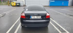 Melns Audi A4 2002 Rīga, ar dzinēja tilpumu 2.00 L un nobraukumu 260 tūkst. km par 1505 €, foto 3 vietnē AUTOMOTO.COM.LV