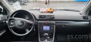 Melns Audi A4 2002 Rīga, ar dzinēja tilpumu 2.00 L un nobraukumu 260 tūkst. km par 1505 €, foto 7 vietnē AUTOMOTO.COM.LV