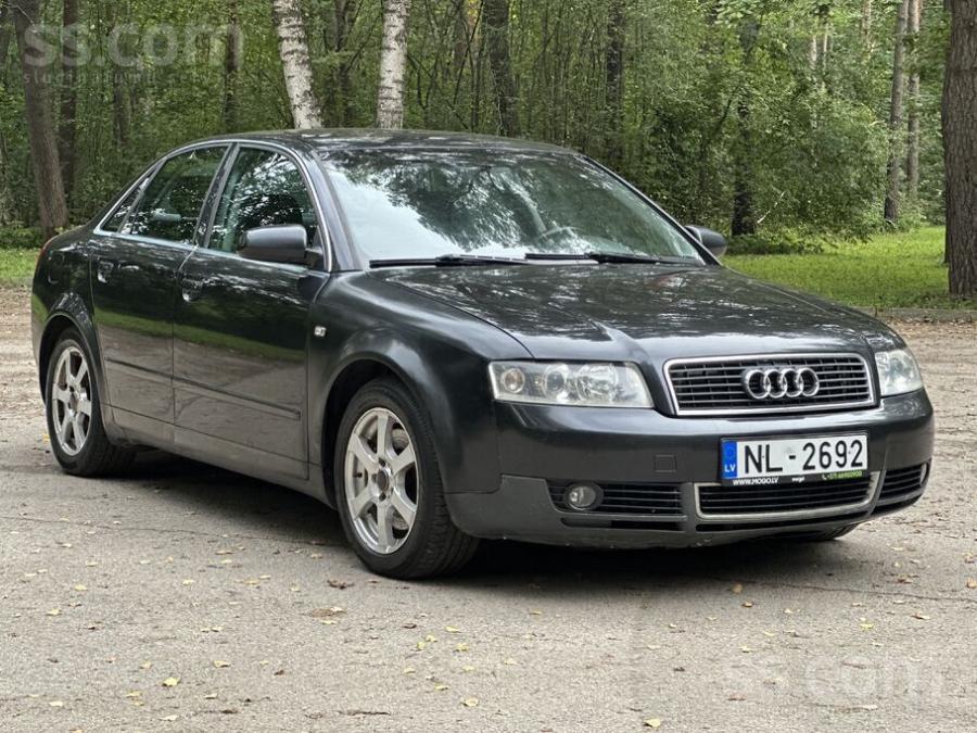 Melns Audi A4 2002 Rīga, ar dzinēja tilpumu 2.50 L un nobraukumu 0 tūkst. km par 1390 €, foto 3 vietnē AUTOMOTO.COM.LV