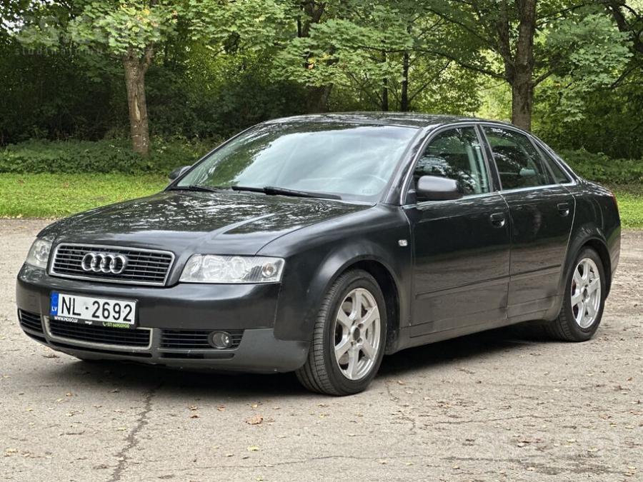 Melns Audi A4 2002 Rīga, ar dzinēja tilpumu 2.50 L un nobraukumu 0 tūkst. km par 1390 €, foto 4 vietnē AUTOMOTO.COM.LV