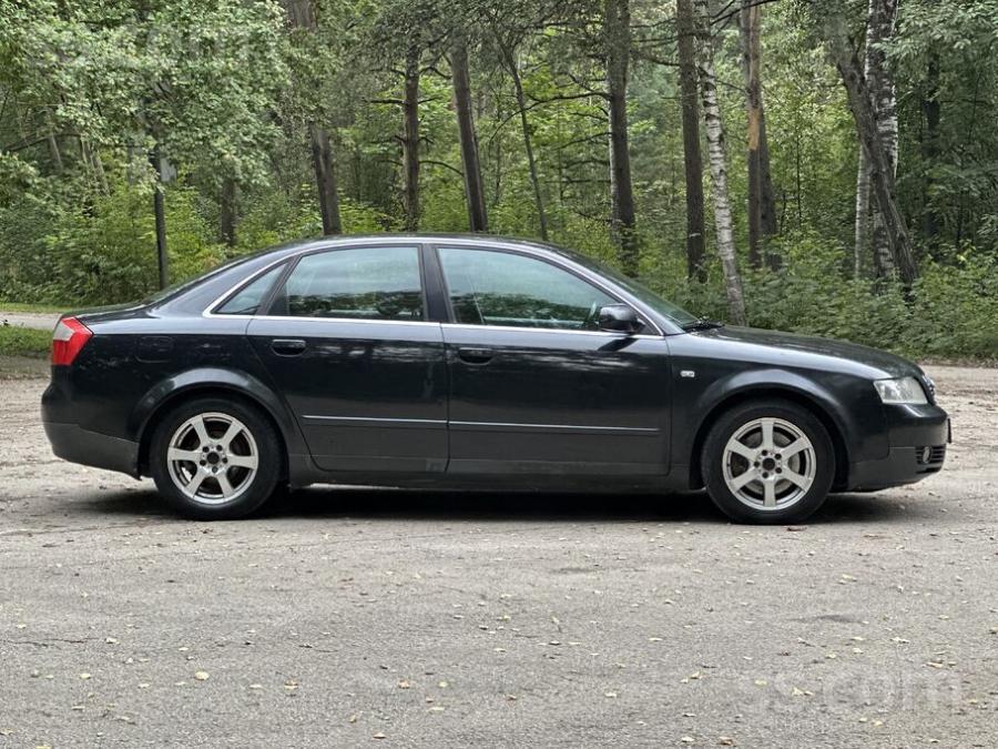 Melns Audi A4 2002 Rīga, ar dzinēja tilpumu 2.50 L un nobraukumu 0 tūkst. km par 1390 €, foto 6 vietnē AUTOMOTO.COM.LV