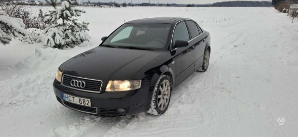 Black Audi A4 2003 in Silute, with an engine capacity of 2.50 L and mileage of 323 thousand km for 900 €, photo 3 on AUTOMOTO.COM.LV