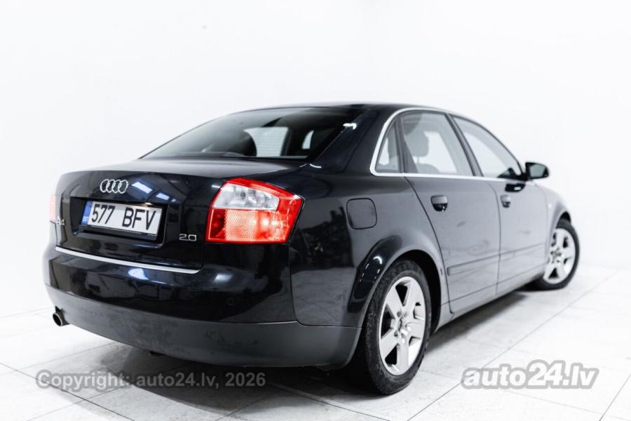 Black Audi A4 2003 in Tallinn, with an engine capacity of 2.00 L and mileage of 216 thousand km for 2999 €, photo 3 on AUTOMOTO.COM.LV