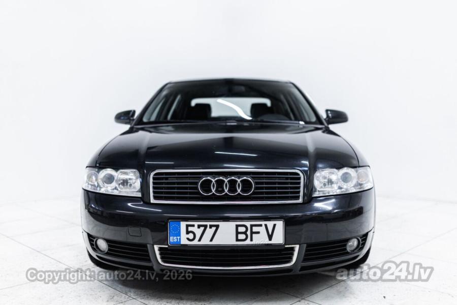 Black Audi A4 2003 in Tallinn, with an engine capacity of 2.00 L and mileage of 216 thousand km for 2999 €, photo 8 on AUTOMOTO.COM.LV