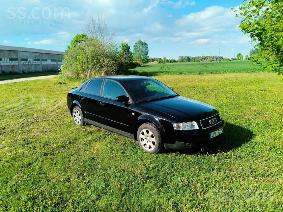 Melns Audi A4 2003 Jelgava, ar dzinēja tilpumu 1.90 L un nobraukumu 369 tūkst. km par 2000 €, foto 1 vietnē AUTOMOTO.COM.LV