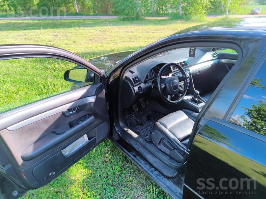 Melns Audi A4 2003 Jelgava, ar dzinēja tilpumu 1.90 L un nobraukumu 369 tūkst. km par 2000 €, foto 4 vietnē AUTOMOTO.COM.LV