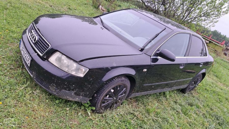 Black Audi A4 2003 in Moletai, with an engine capacity of 1.90 L and mileage of 400 thousand km for 600 €, photo 4 on AUTOMOTO.COM.LV