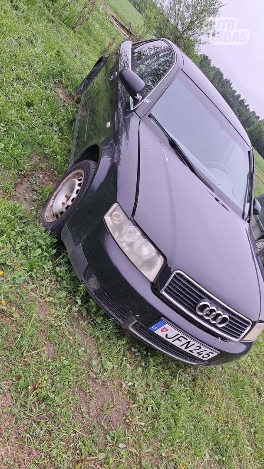 Black Audi A4 2003 in Moletai, with an engine capacity of 1.90 L and mileage of 400 thousand km for 600 €, photo 5 on AUTOMOTO.COM.LV