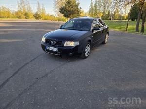 Black Audi A4 2003 in Jurmala, with an engine capacity of 1.90 L and mileage of 386 thousand km for 500 €, photo  on AUTOMOTO.COM.LV