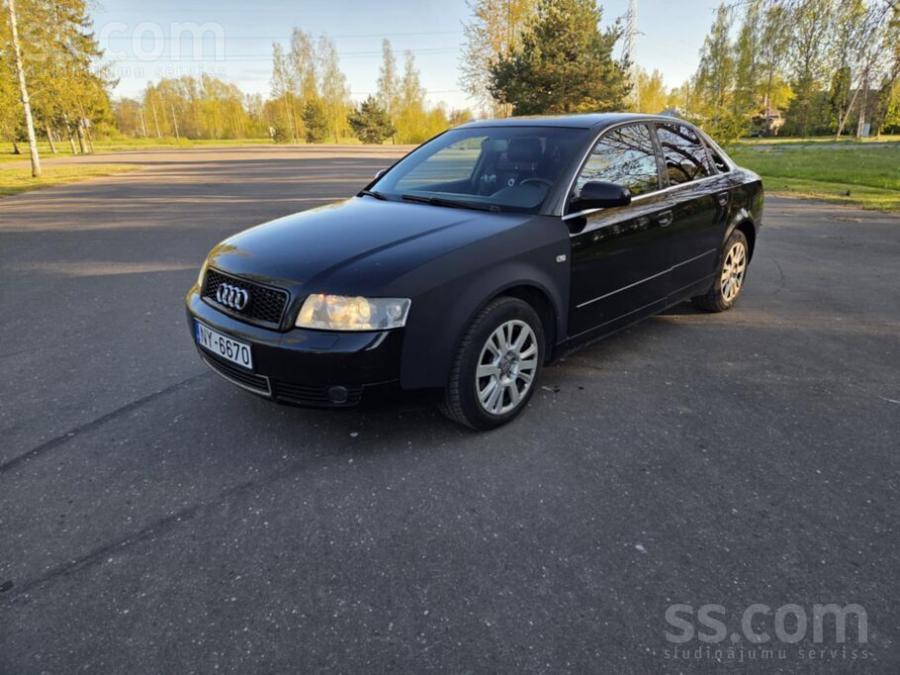 Черный Ауди А4 2003 в Юрмала, объемом двигателя 1.90 л и пробегом 386 тыс. км за 500 €, фото 7 на AUTOMOTO.COM.LV