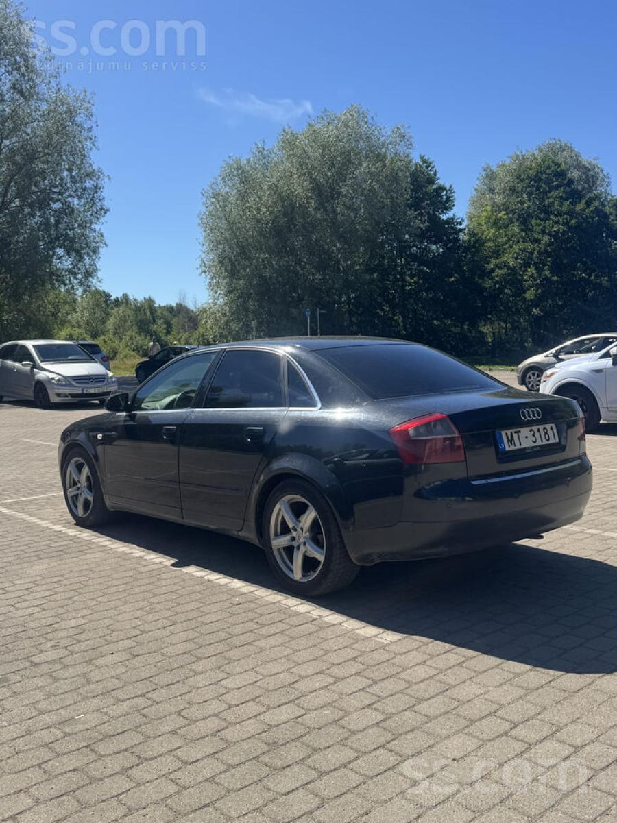 Melns Audi A4 2003 Rīga, ar dzinēja tilpumu 1.90 L un nobraukumu 453 tūkst. km par 1950 €, foto 5 vietnē AUTOMOTO.COM.LV