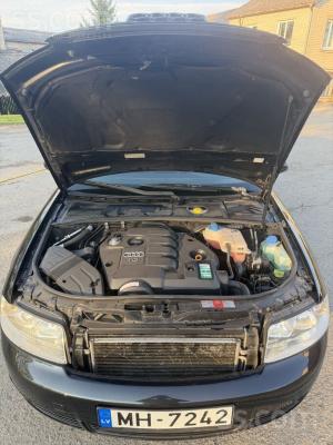 Melns Audi A4 2003 Liepāja, ar dzinēja tilpumu 1.90 L un nobraukumu 313 tūkst. km par 2350 €, foto 3 vietnē AUTOMOTO.COM.LV